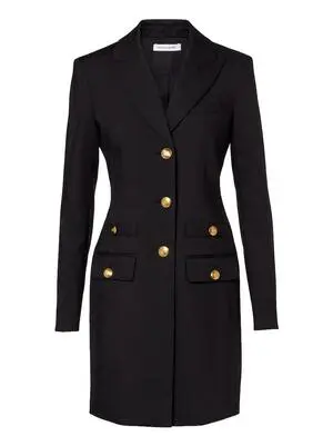 Veronica Beard Wool Blazer Dress - Black