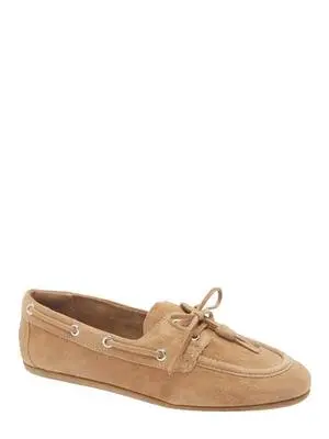 Mango Lace-up Loafer - Sand