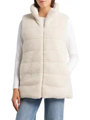 SAVE THE DUCK Calis Reversible Puffer Vest - Shore Beige