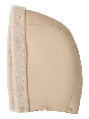 Bogner Furaya Lambskin Hood - Beige