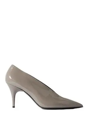 Gucci 97 Patent-leather Pumps - Gray
