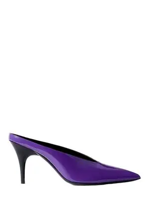 Gucci 97 Patent-leather Mules - Purple