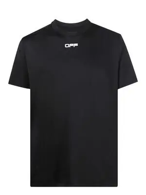 Off-White Logoband Short-sleeve Sport Tee - Black