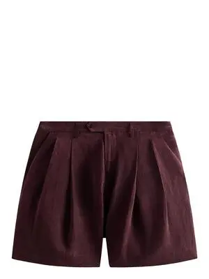 Kith Kylan Pleated Short - Red