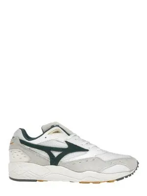 Mizuno Contender S Lace Up Sneakers - Snow White/bistro Green/summer Sand