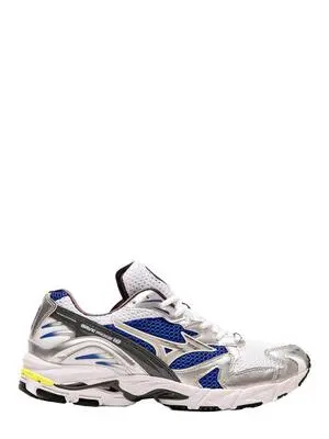 Mizuno Wave Rider Sneakers - White/silver/surf The Web