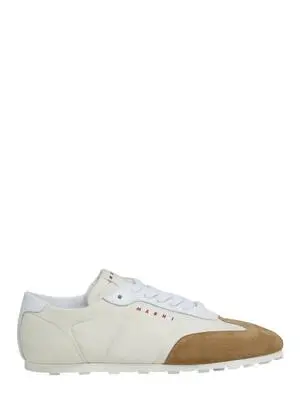 Marni Nylon Softy Soccer Sneaker - Off White/desert
