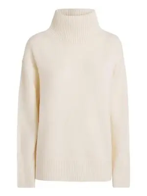 SOFT GOAT Cashmere Rollneck Boyfriend Sweater