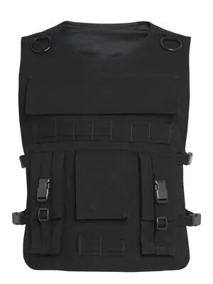Rick Owens Cotton Ammo Vest - Black