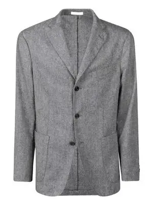 Boglioli Three-button Patch-pocket Jacket - Grey