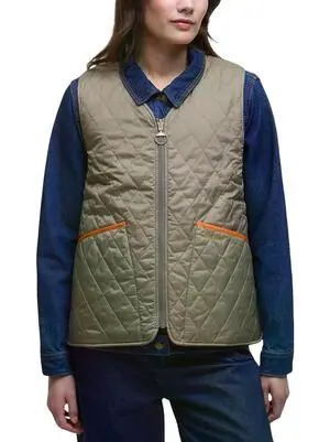 Barbour Quilted Vest - Green