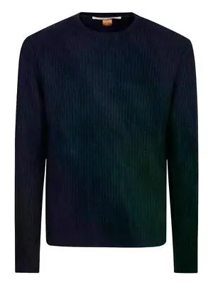 Alpha Industries Ribbed Wool Sweater - Blue