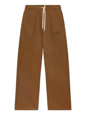 AUTRY Embroidered Drawstring Pants - Brown
