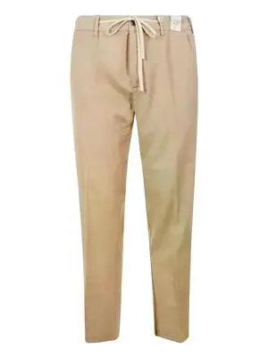 MYTHS Wool Straight-leg Trousers - Neutrals
