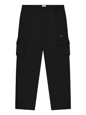 ARTE ANTWERP Patch-pocket Cargo Trousers - Black