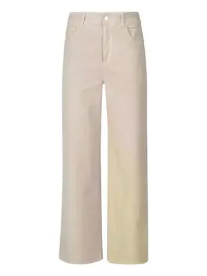 Incotex Five-pocket Wide-leg Trousers - Neutrals