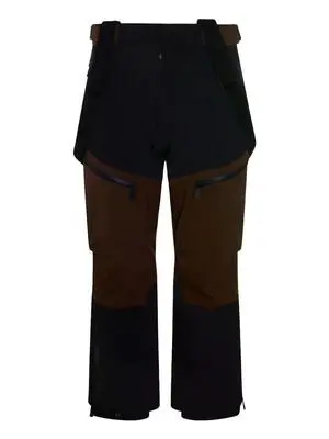 MONCLER Zip-Up Suspender Pants