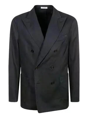 Boglioli Double-breasted Suit - Blue