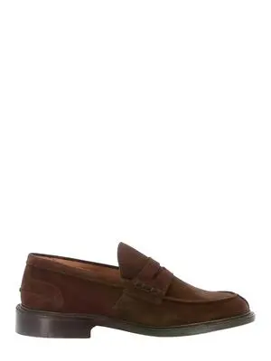 TRICKER'S Suede Loafers Brown