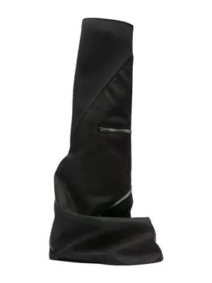 Rick Owens Boots With Zip Detail - Black