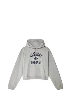 SKY HIGH FARM WORKWEAR Cotton Hoodie - Grey
