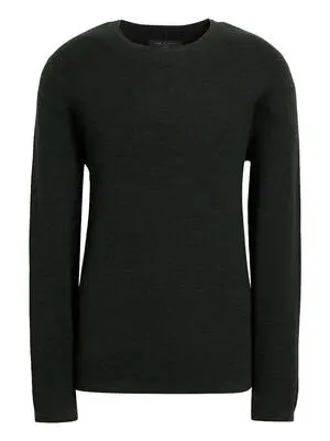 Rag & Bone Cotton And Wool-blend Sweater - Forest Green