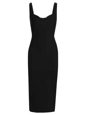 VERONICA BEARD Lele Crepe Midi Dress