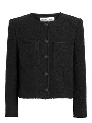 VERONICA BEARD Lars Metallic Tweed Jacket
