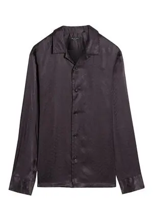 Rag & Bone Avery Jacquard Shirt - Charcoal