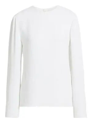 Tibi Crepe Top - White