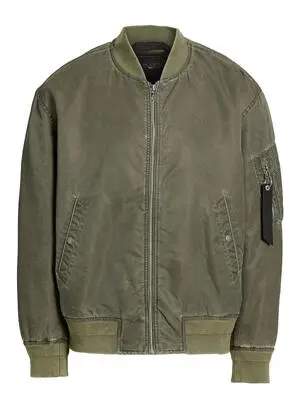 Rag & Bone Manston Shell Bomber Jacket - Army Green