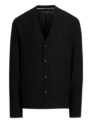 Rag & Bone Knitted Reid Cardigan - Black