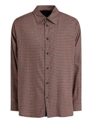 Rag & Bone Matthew Checked Cottonblend Flannel Shirt - Brown