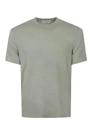 FILIPPO DE LAURENTIIS Short-sleeve Linen T-shirt