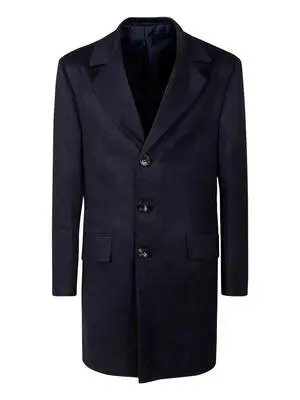 KITON Single-Breasted Cashmere Coat