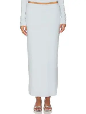 THE LINE BY K Solene Midi Skirt - Powder Blue