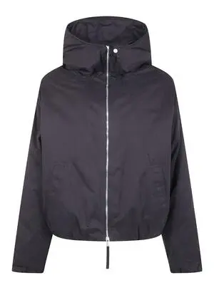 THOM KROM Hooded Jacket - Black