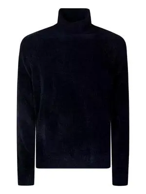 RRD - ROBERTO RICCI DESIGN Raglan-sleeve Turtleneck Sweater - Blue
