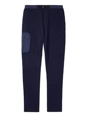 Sease Straight-leg Wool-blend Trousers - Blue