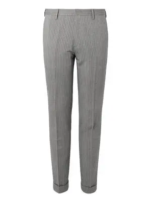 Paul Smith Straight-leg Woven Suit Trousers - Gray