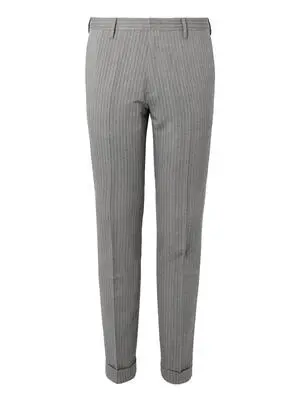Paul Smith Straight-leg Woven Suit Trousers - Gray
