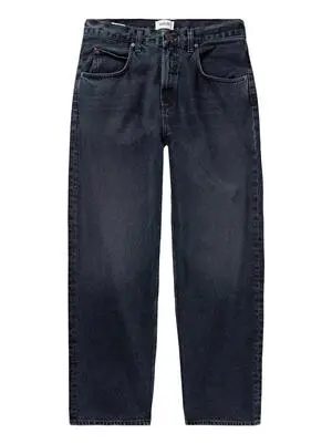 AGOLDE Fusion Straight-leg Jeans - Black