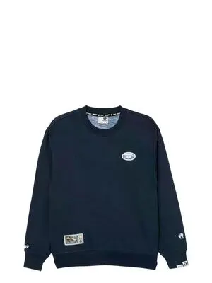 AAPE BY *A BATHING APE® Moonface Sweatshirt - Blue