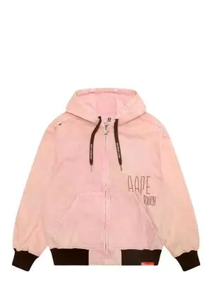 AAPE BY *A BATHING APE® Hooded Zip Jacket - Pink