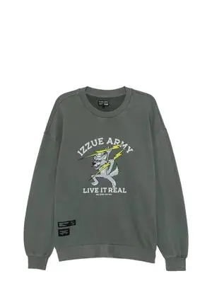 Izzue Graphic-print Sweatshirt - Green
