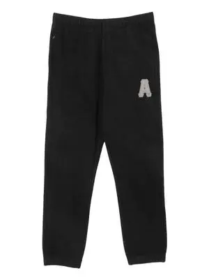 AAPE BY *A BATHING APE® Logo Patched Track Pants - Black