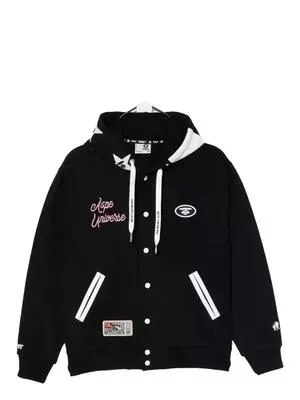 AAPE BY *A BATHING APE® Moonface Bomber Jacket - Black