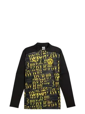 PUMA Borussia Dortmund Pre-match Sweatshirt - Black