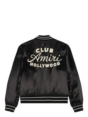 Amiri Club Bomber Jacket - Black