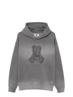 Izzue Graphic-print Hoodie - Grey